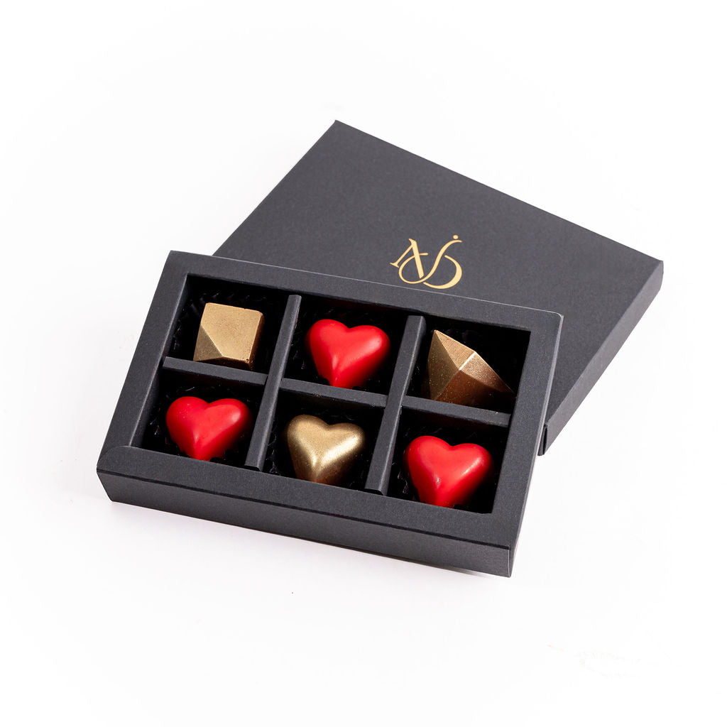 6-Piece Assorted Milk Chocolate Collection | Luxury Chocolates – 800Flower